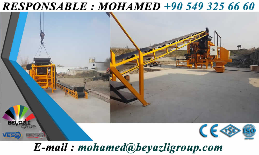 Machine Parpaing Automatique | Machine Pondeuse Parpaing | Usine de ...