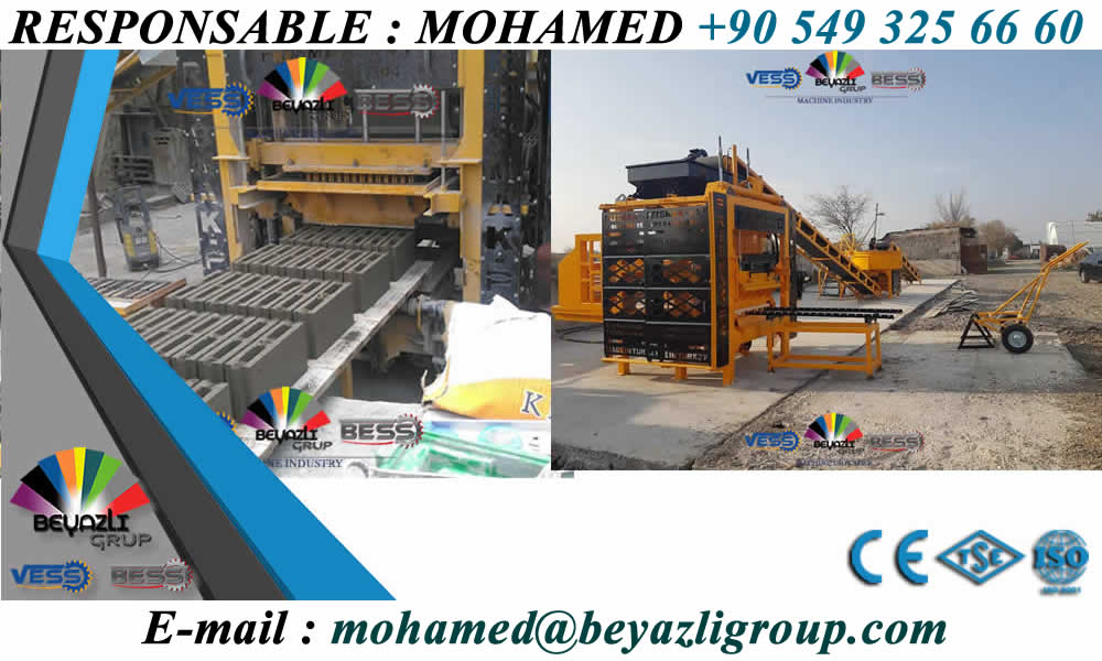 Machine Parpaing Automatique | Machine Pondeuse Parpaing | Usine de ...